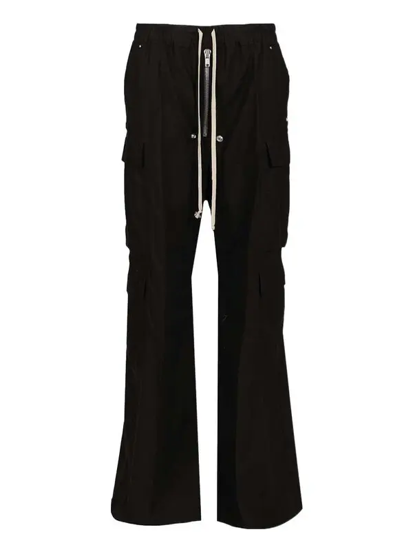 Rick Owens Cargo Drawstring Trousers - Black