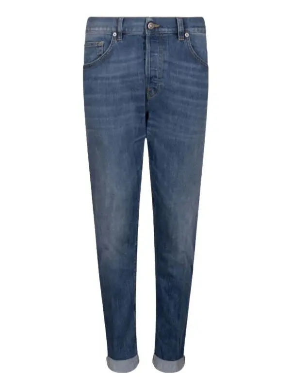 DONDUP Turn-over Jeans - Blue