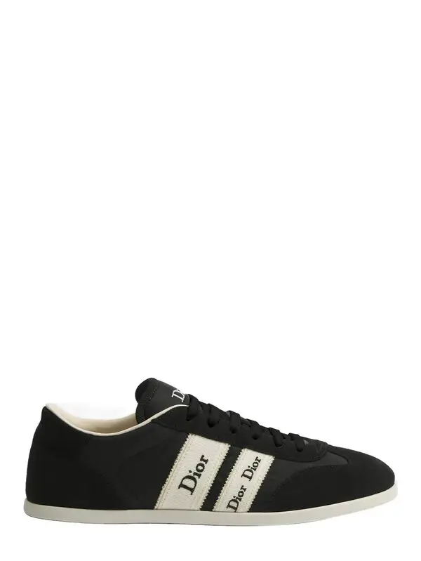 Dior Ribbon Detail Sneakers - Black