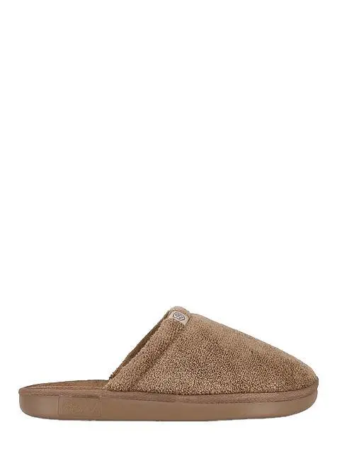 BRUNCH Essential Terrycloth Slip-on Slipper - Brown
