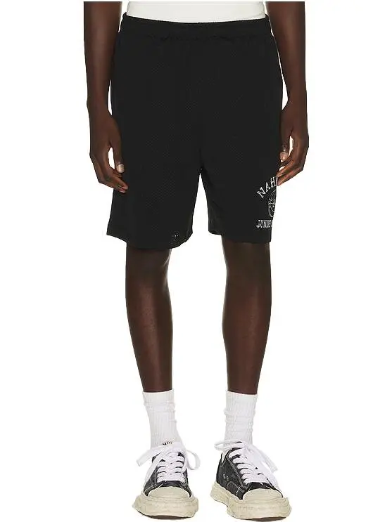 NAHMIAS Varsity Baggy P.e. Short - Black