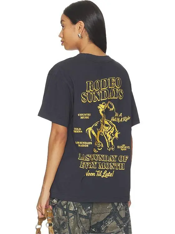 LOS SUNDAYS The Rodeo Sundays Tee In . Also - Navy