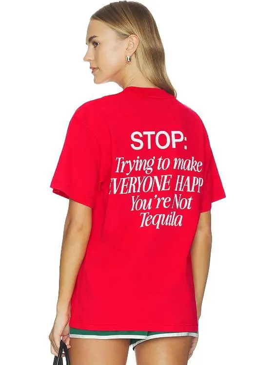 LOS SUNDAYS The Happy Tee In . Also - Red