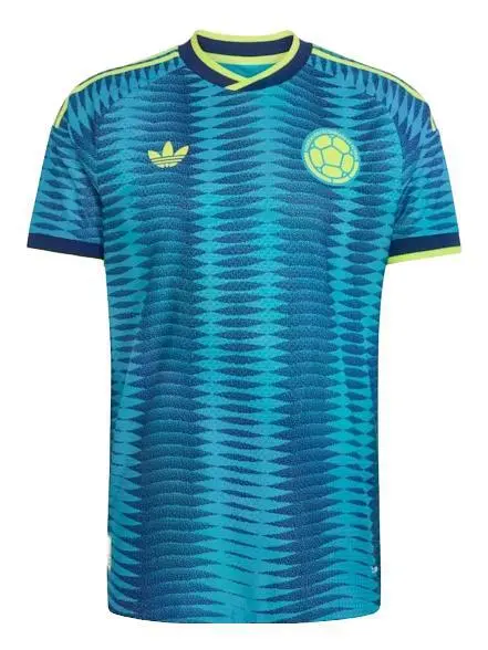 Adidas Colombia 26 Authentic Jersey - Mystery Petrol/team Navy Blue