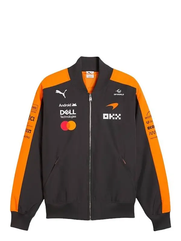 PUMA Mclaren Replica Bomber Jacket - Papaya