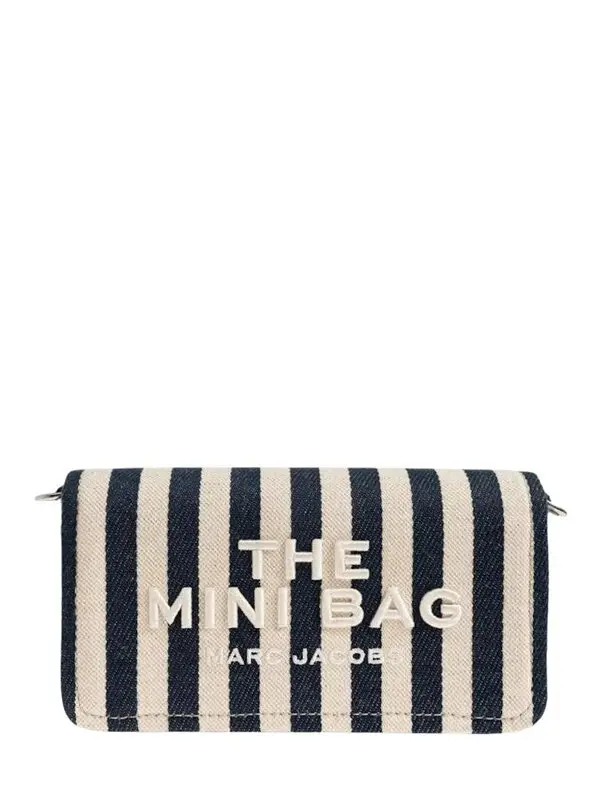 Marc Jacobs Stripe Canvas Mini Bag - Blue Sea