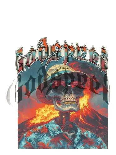 GODSPEED Natural Disaster T-shirt - Bone