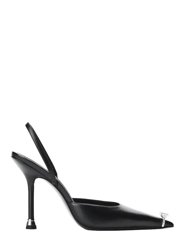 Alexander Wang Akilita 105mm Slingback Pumps - Black
