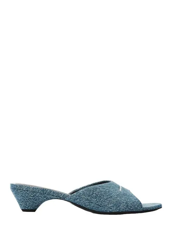 Alexander Wang Cher Kitten Mule - Blue