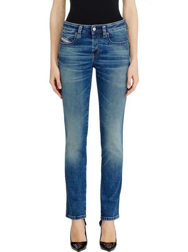 DIESEL® Slim Fit Low Waist Jeans - Blue