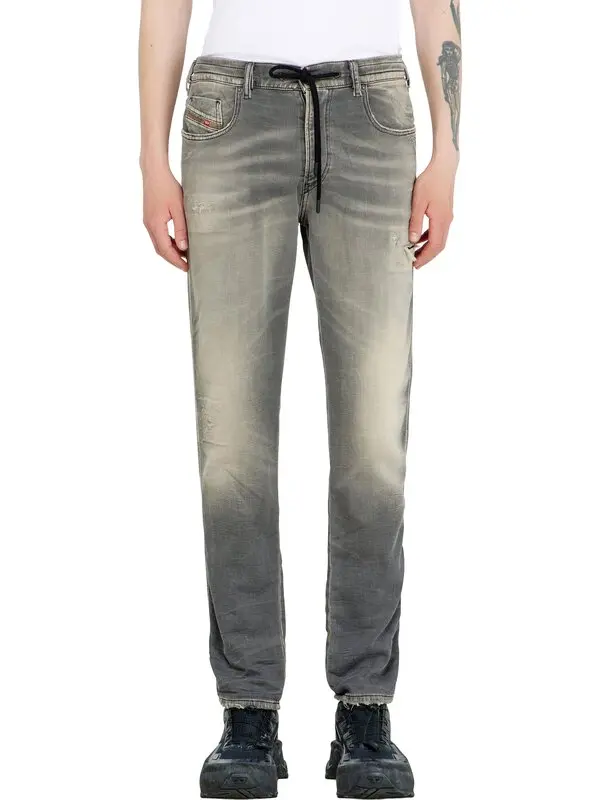 DIESEL® D-strukt Slim Jog Jeans - Grey