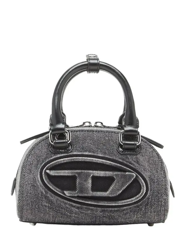 DIESEL® 1dr Dome Small Bowling Bag - Grey