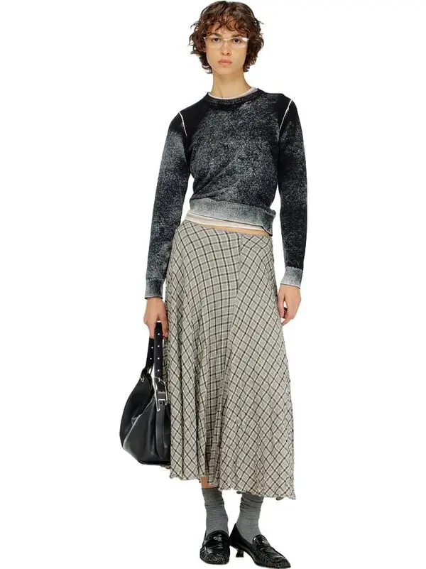 DIESEL® Jumper With Faded Reverse Print - Multicolor