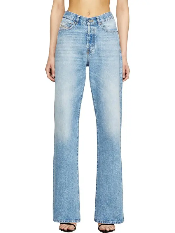 DIESEL® 1971 D-sent High Waist Regular Fit Jeans - Blue
