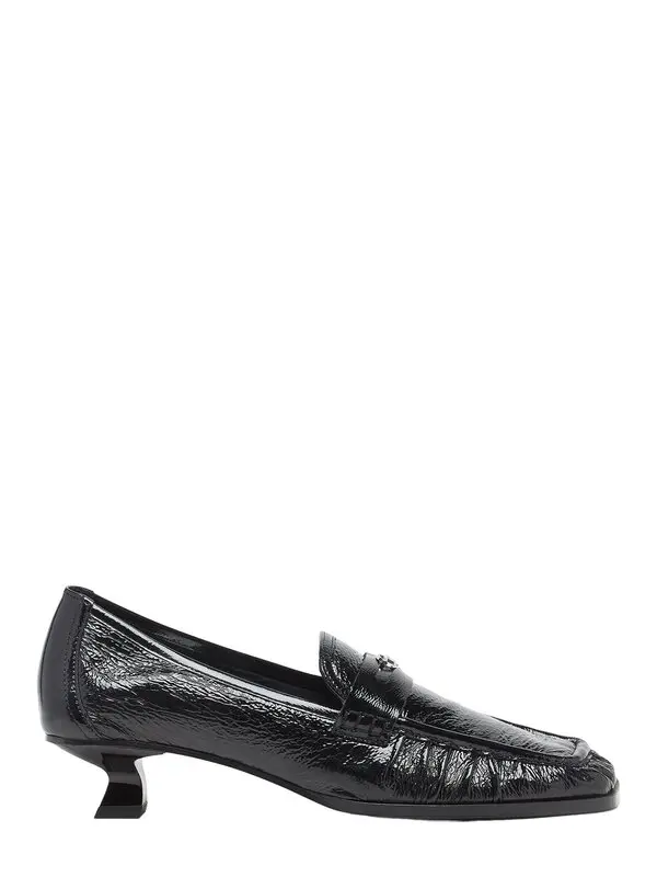 DIESEL® D-amber Loafers In Naplak Leather - Black
