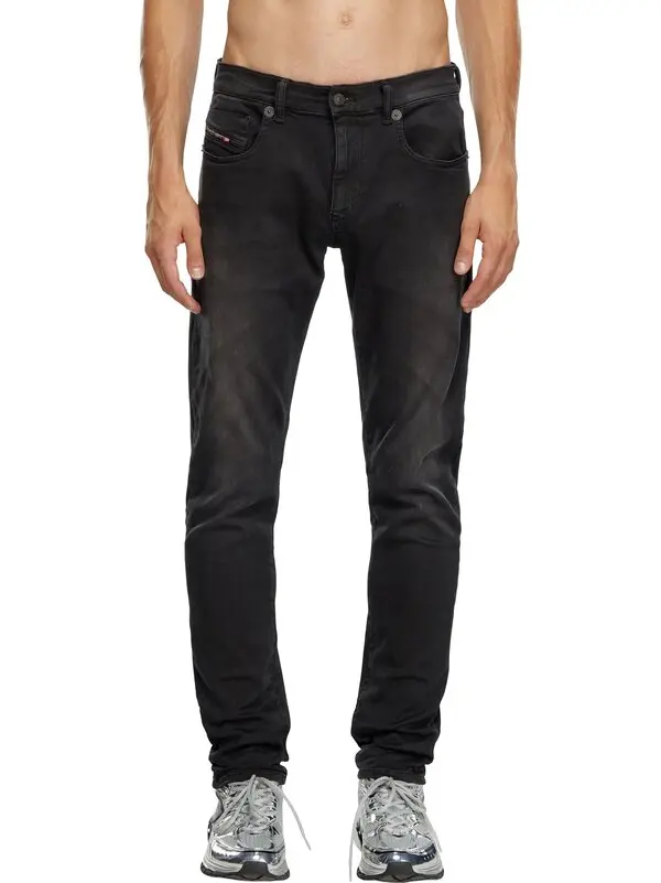 DIESEL® D-strukt Slim Fit Jogg Jeans - Black