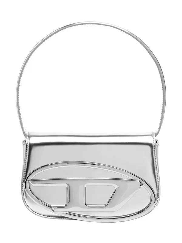 DIESEL® 1dr Iconic Shoulder Bag - Silver