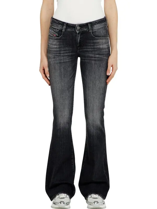 DIESEL® Bootcut Jeans Low Waist 1969 D-ebbey - Black