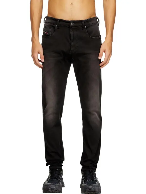 DIESEL® D-strukt Slim Fit Joggjeans - Black