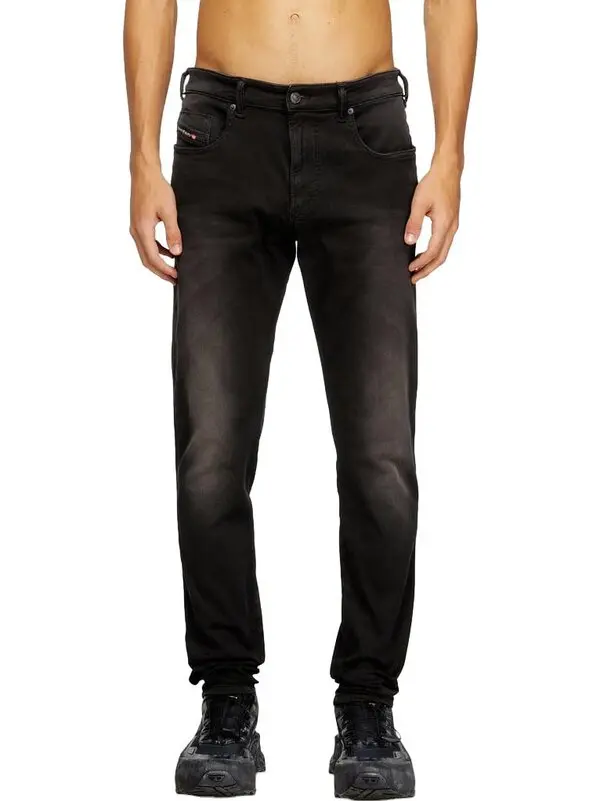 DIESEL® D-strukt Slim Fit Joggjeans - Black