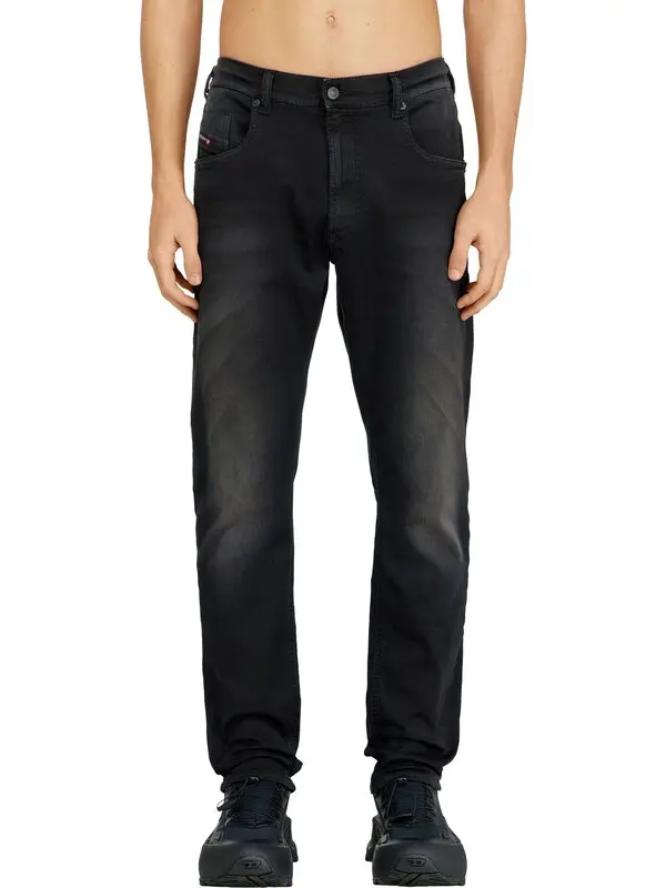 DIESEL® D-krooley-bw Joggjeans With Elastic Waistband - Black