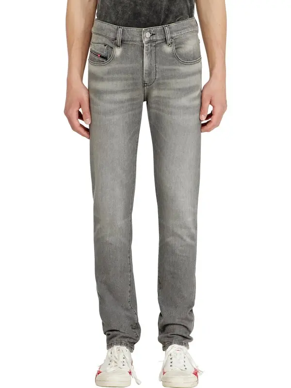 DIESEL® Slim Jeans Regular Waist Light Zip Fly - Grey