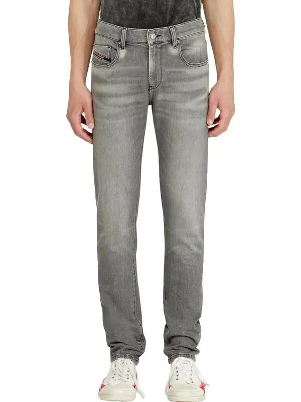 DIESEL® Slim Jeans Regular Waist Light Zip Fly - Grey