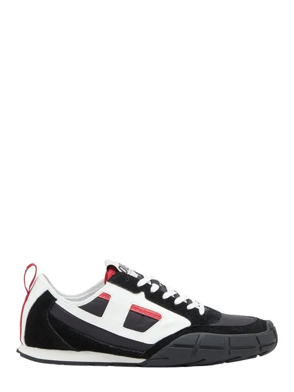 DIESEL® S-pagodha Leather, Suede, And Ripstop Sneakers - Multicolor
