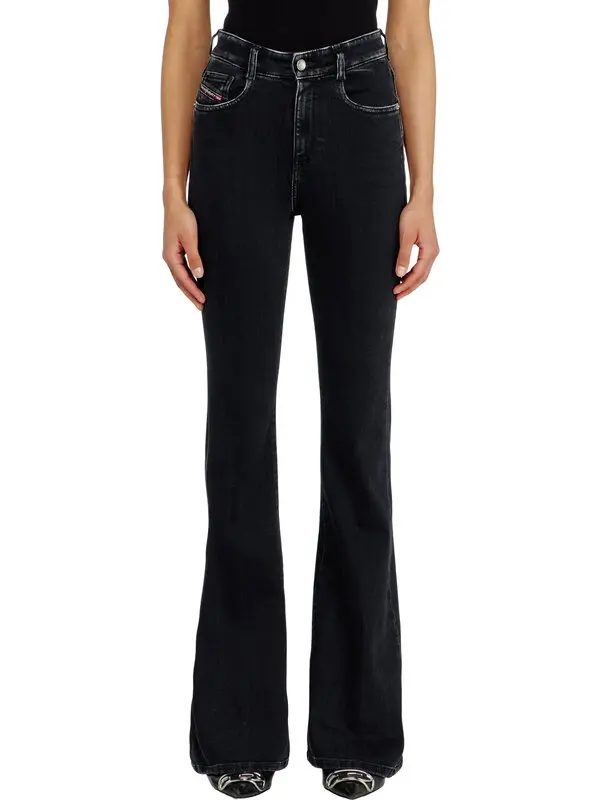 DIESEL® Bootcut High-waist Jeans - Black