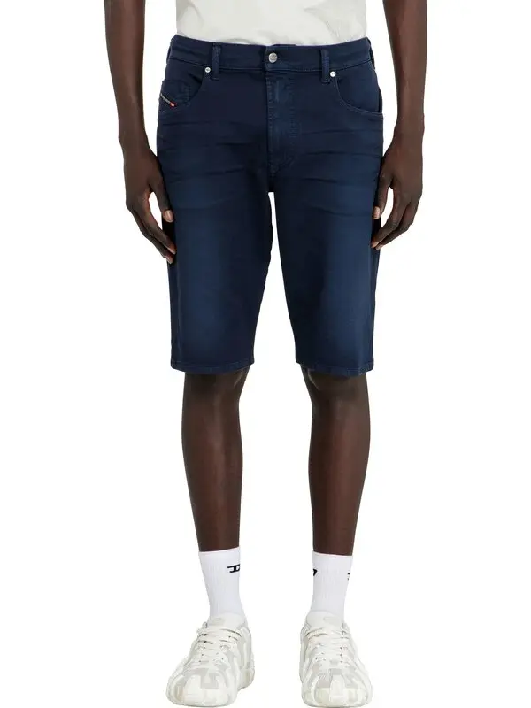DIESEL® Slim Fit Denim Shorts - Blue