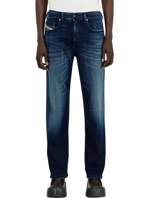 DIESEL® D-veekley Joggjeans With Medium Waist And Straight Leg - Blue