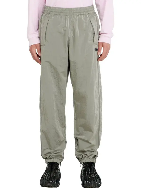 DIESEL® Nylon Pants With Crinkle Effect - Grey