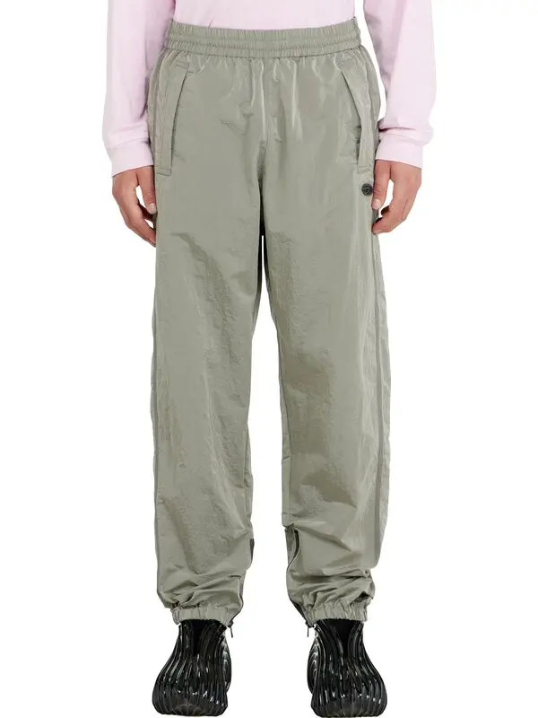 DIESEL® Nylon Pants With Crinkle Effect - Grey
