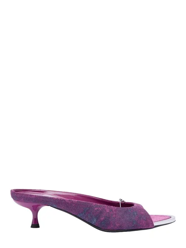 DIESEL® D-diam's-low Denim Mule - Violet