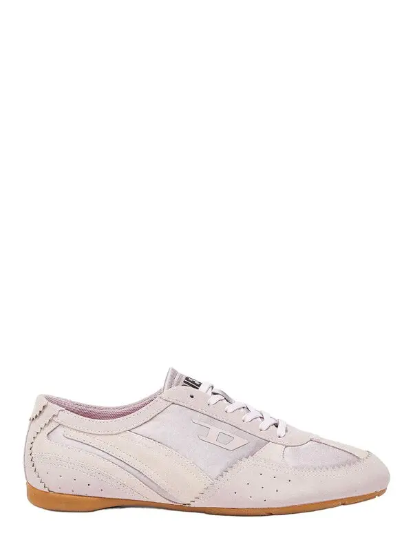 DIESEL® D-mile-flat Sneakers With Suede Overlays - Pink