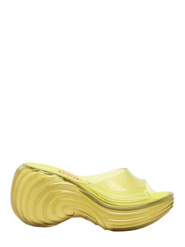 DIESEL® Platform Mule In Melflex - Yellow