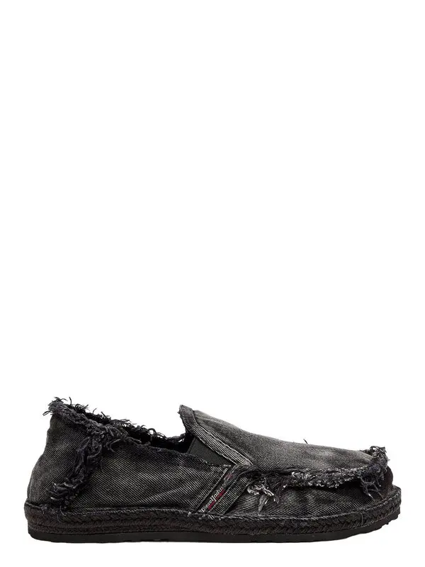 DIESEL® D-lukas Denim Espadrille - Black