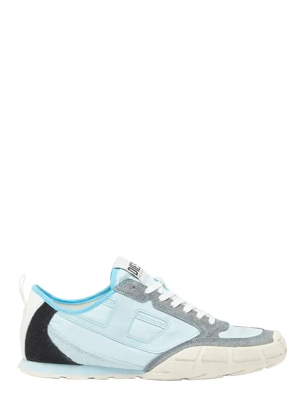 DIESEL® S-pagodha Leather And Suede Sneakers - Blue