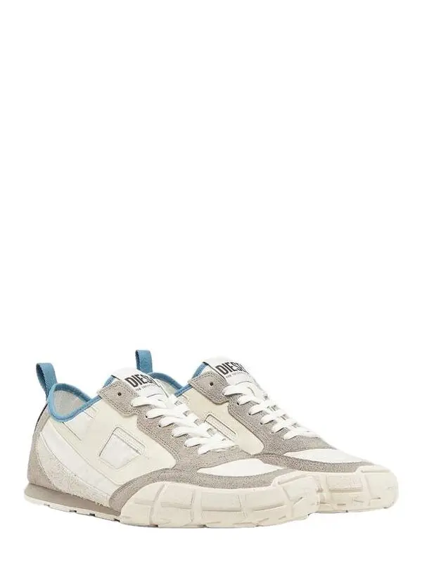 DIESEL® S-pagodha Leather And Suede Sneakers - Multicolor