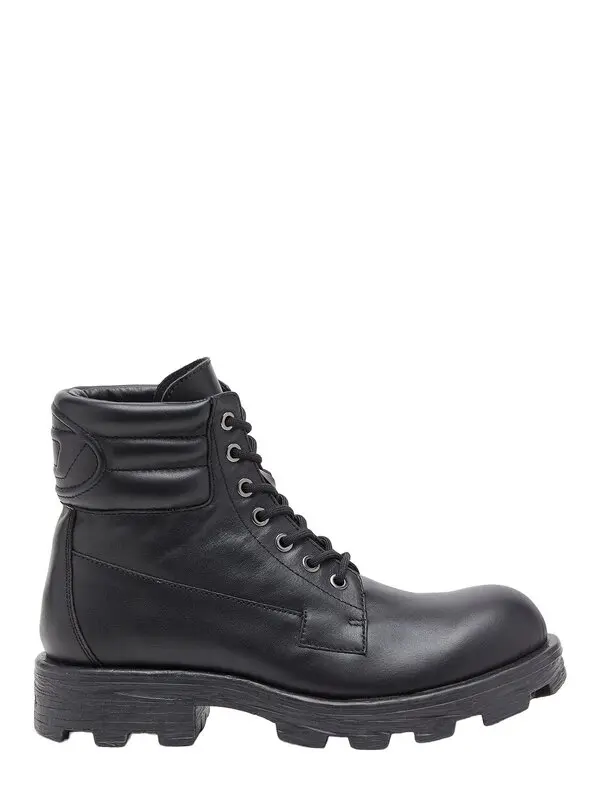DIESEL® D-hammer Combat Boots - Black
