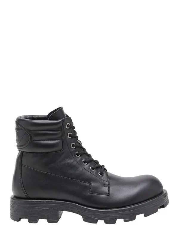 DIESEL® D-hammer Combat Boots - Black