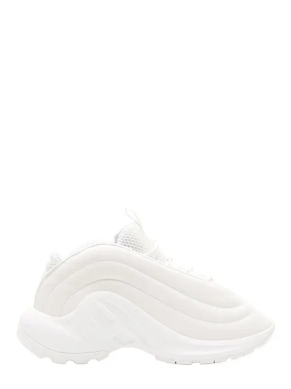 DIESEL® S-runner X Slip-on Sneakers With Matte Oval D - White