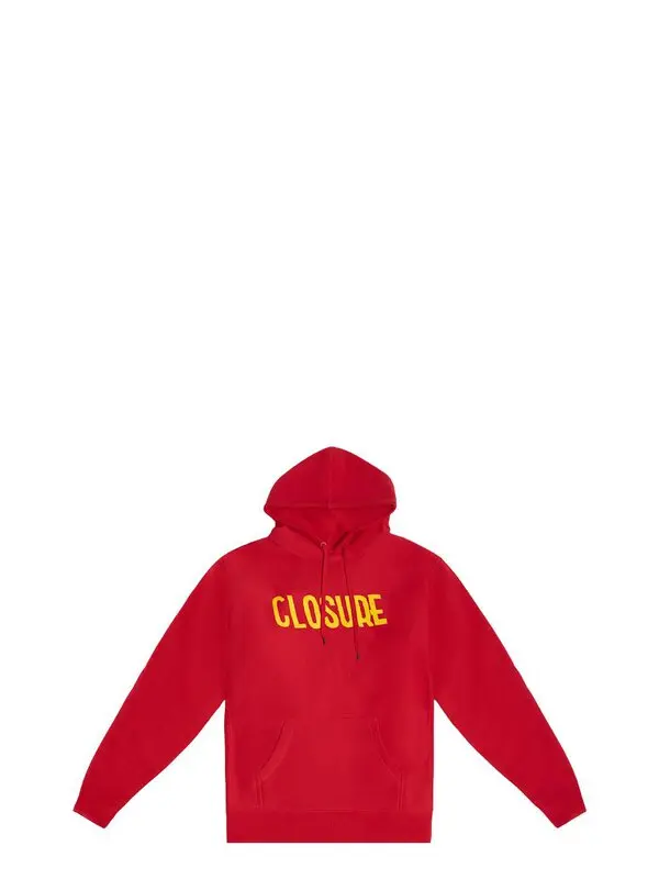 KID CUDI Entergalactic X Staple Closure Hoodie - Red