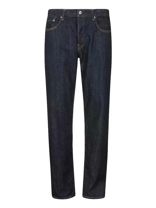 Edwin Contrast Stitch Jeans - Blue