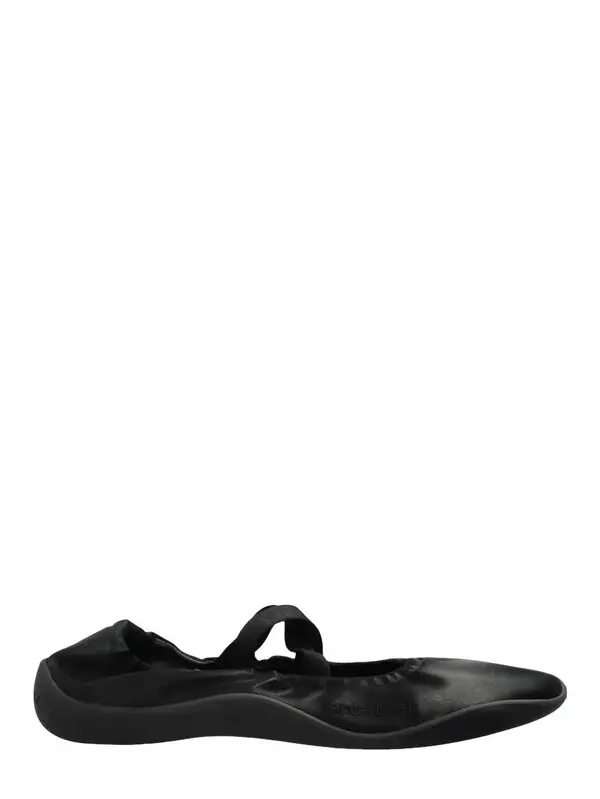 Balenciaga Shibuya Cross-strap Ballet Flats - Black
