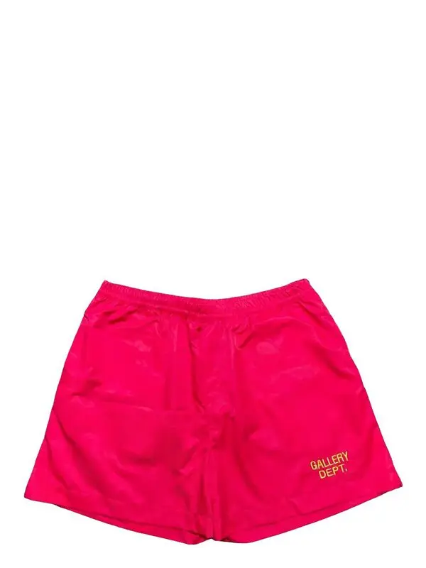 GALLERY DEPT. Zuma Logo Print Shorts - Pink