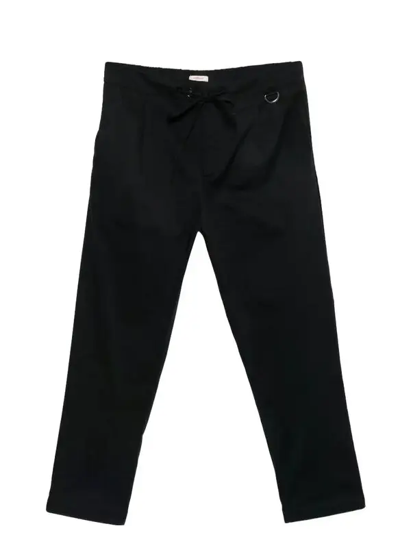 OFFICINA36 Drawstring Pocket Trousers - Black