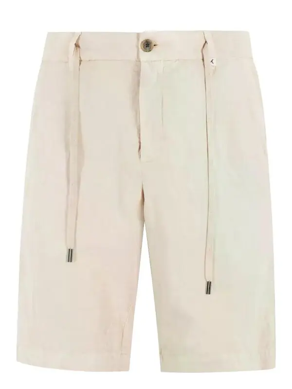 MYTHS Drawstring Waist Shorts - Neutrals