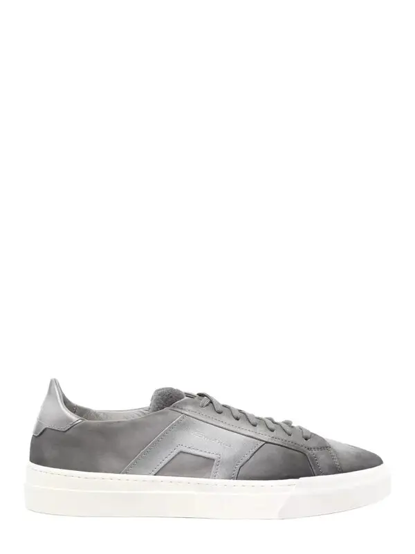 Santoni Panelled Sneakers - Grey