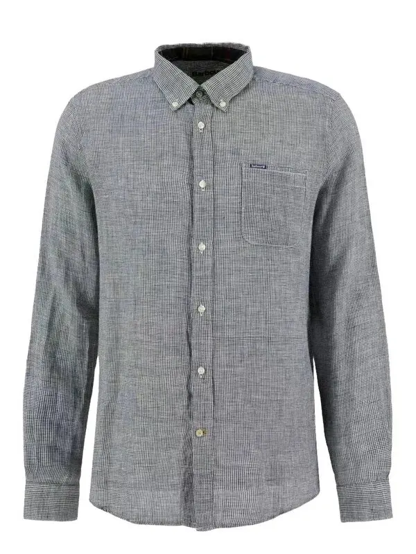 Barbour Linton Tailored Shirt - Blue